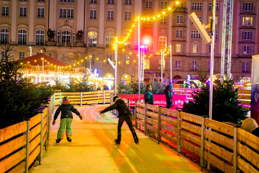 Dresdner Winterfest 2026 - Eislaufen und Eisstockschießen