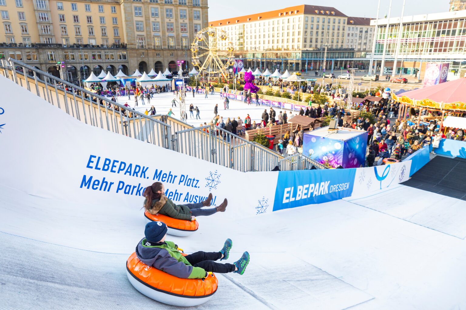 Dresdner Winterfest 2026 - Eislaufen und Eisstockschießen